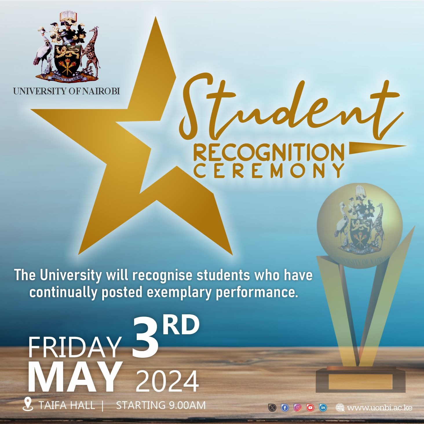 Students Recognition Ceremony 2024 Department Of Sociology Social